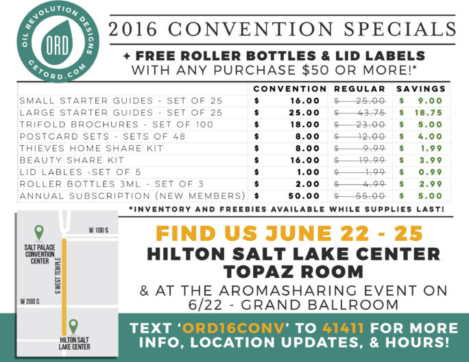 Young Living Convention 2016 - Oil Revolution Designs